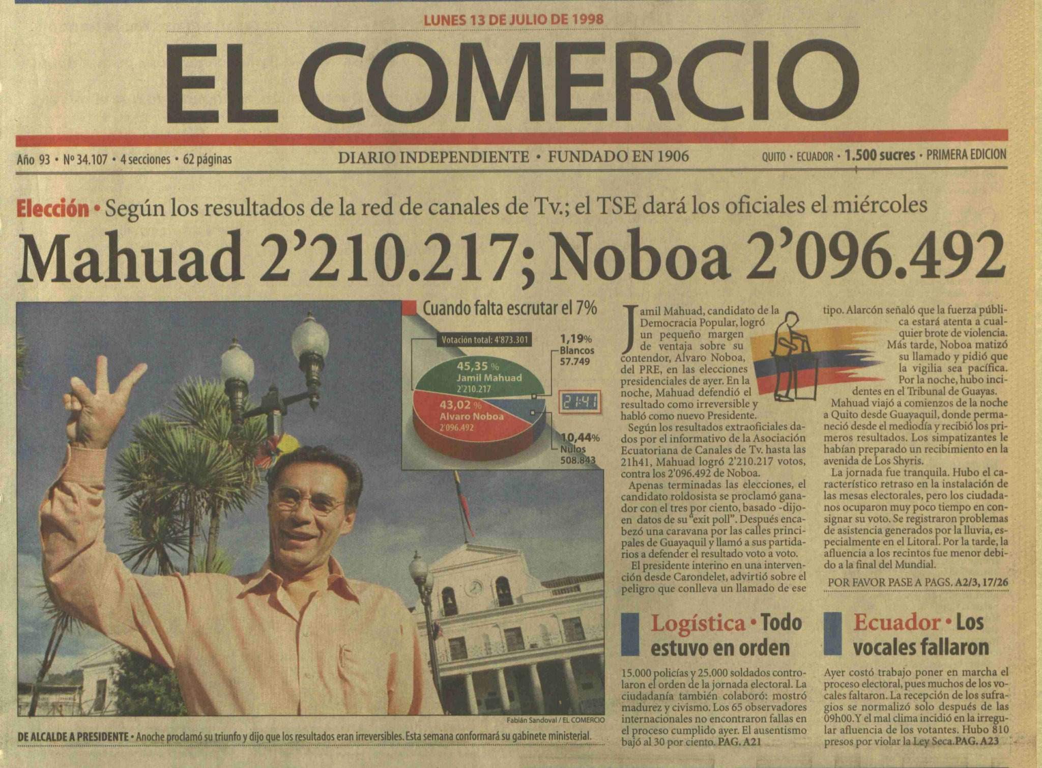 Presidencia – Jamil Mahuad